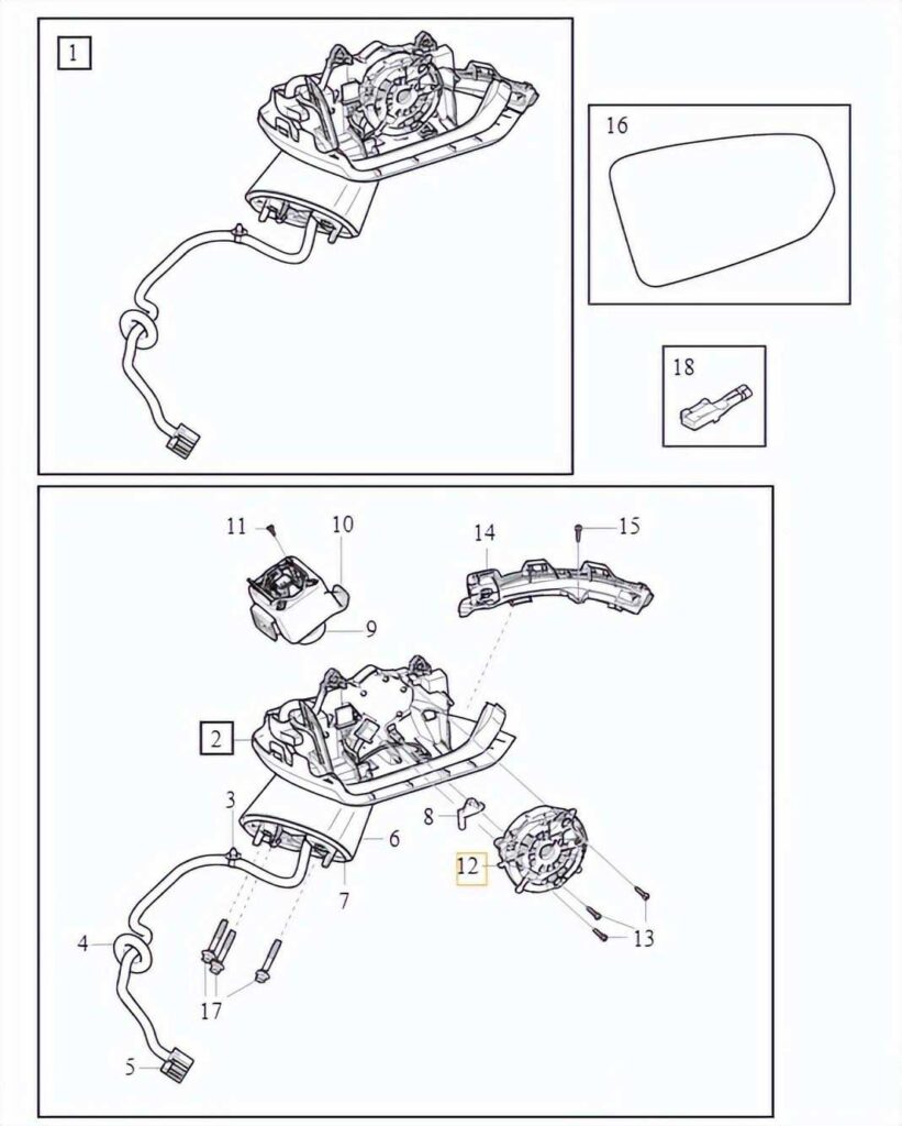 沃尔沃外后视镜记忆故障维修-沃友之家